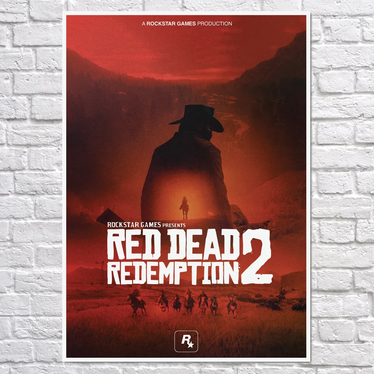Плакат "Red Dead Redemption 2, RDR 2", 60×43см (ID#826634908), цена ...