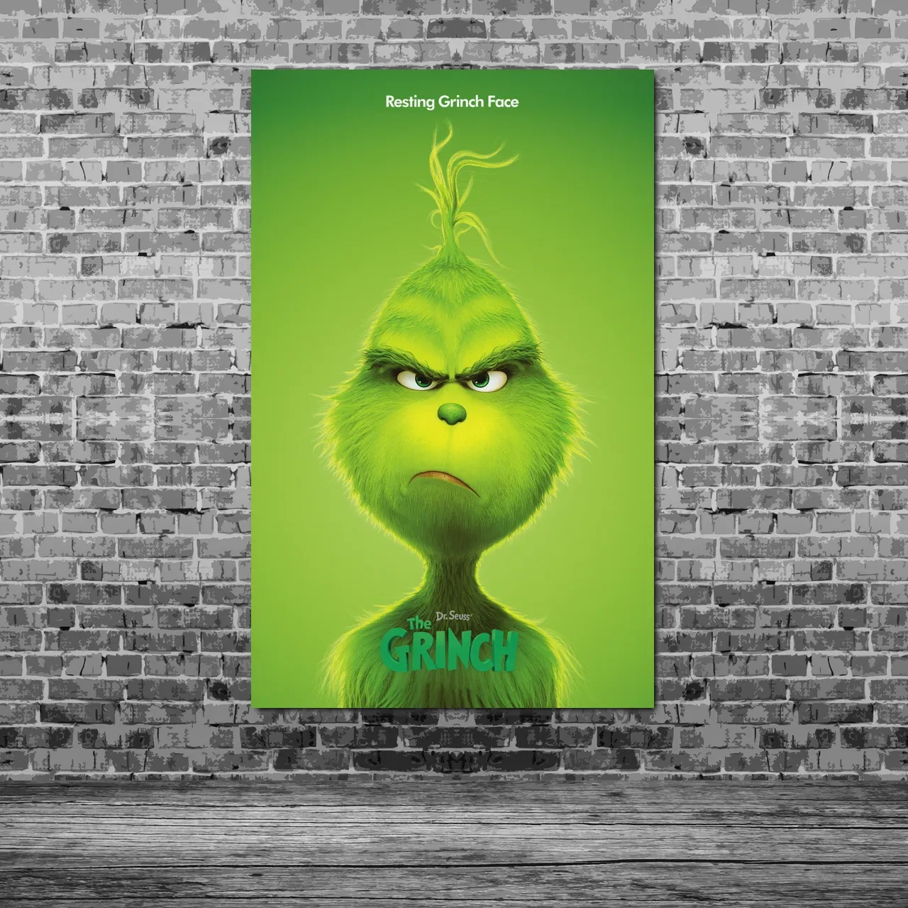 Купити Плакат "Відпочиваючий Грінч, Grinch (2018)", 60×38см, ціна 180 ...