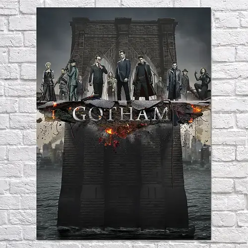 Плакат "Готэм, Gotham", 60×45см (ID#1079872742), цена: 190 ₴, купить на ...