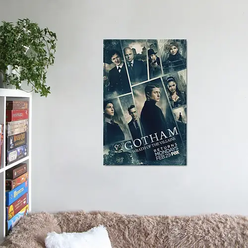 Плакат "Готэм, Gotham", 60×39см (ID#1079872767), цена: 190 ₴, купить на ...