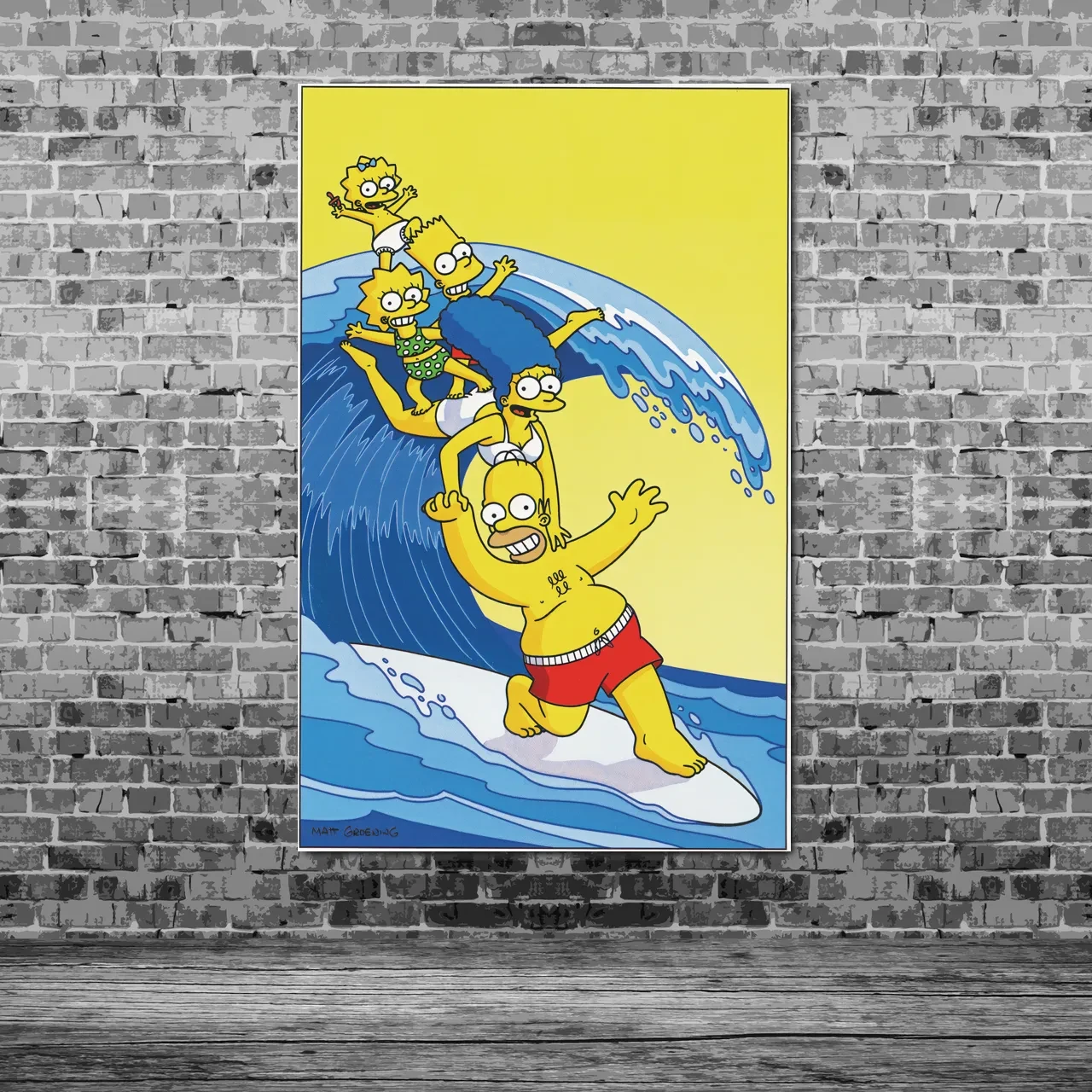 Плакат "Сімпсони, Simpsons", 60×38см (ID#1618309585), ціна: 190 ...