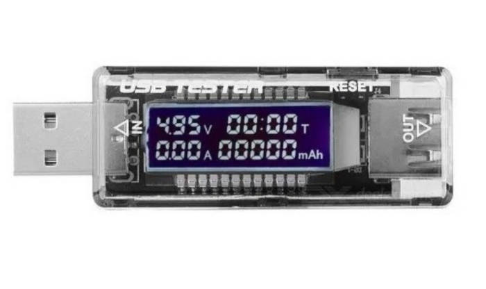 Купити KEWEISI KWS-V21 USB тестер вимірювання ємності, струму, напруги ...