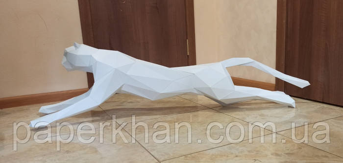 PaperKhan Конструктор из картона кот пума пантера ягу оригами ...