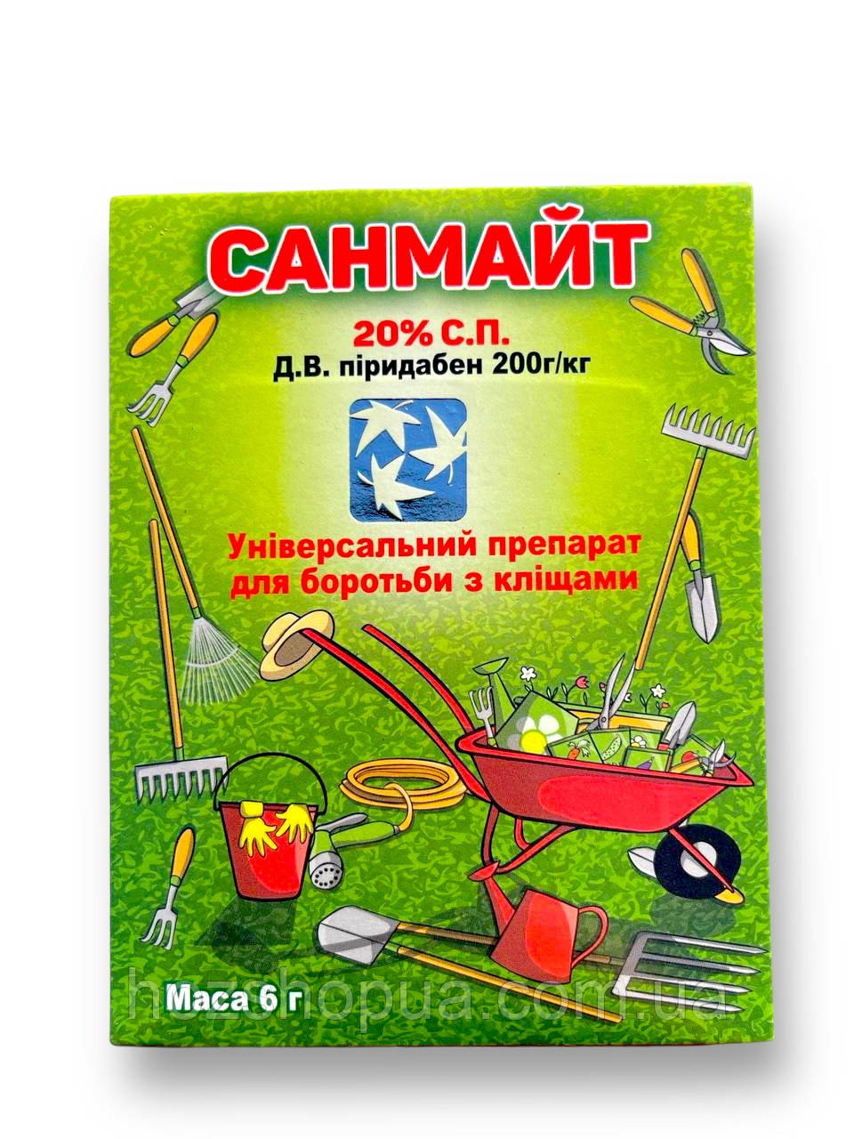 Купить Акарицид Санмайт 20% с.п. 6г, цена 27.50 ₴ — Prom.ua (ID#1948404753)