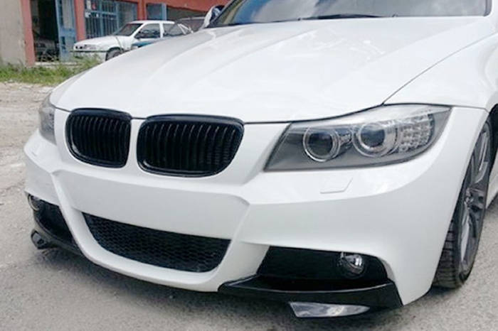 BMW E90 Накладка на передний бампер Flap (2009-2011) ARS Тюнинг ...