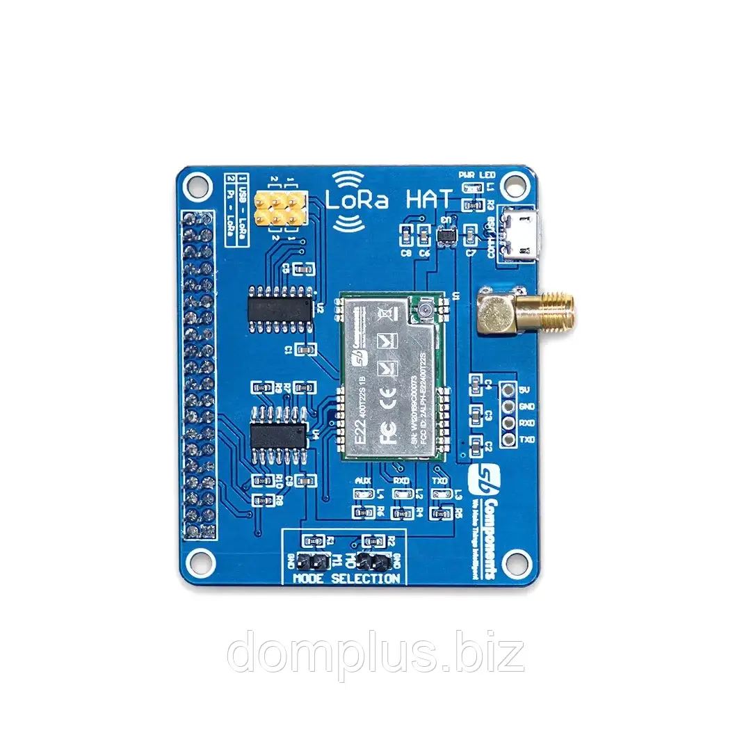Модуль LoRa HAT 868 МГц - Raspberry Pi Shield - SB Components 22571 (ID ...