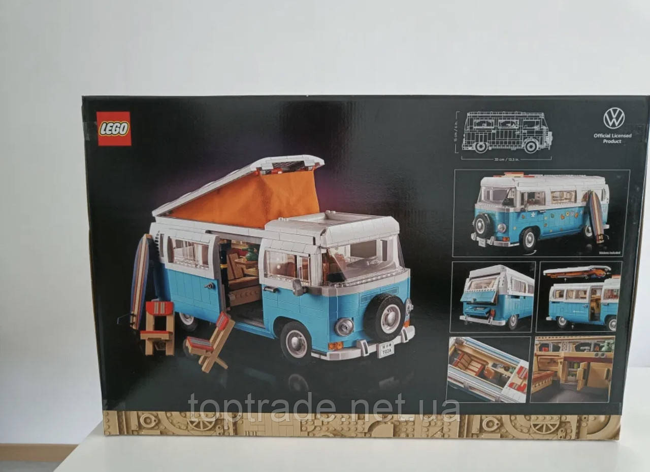 Купить Конструктор Lego Icons 10279 Volkswagen T2 Camper Van Official ...