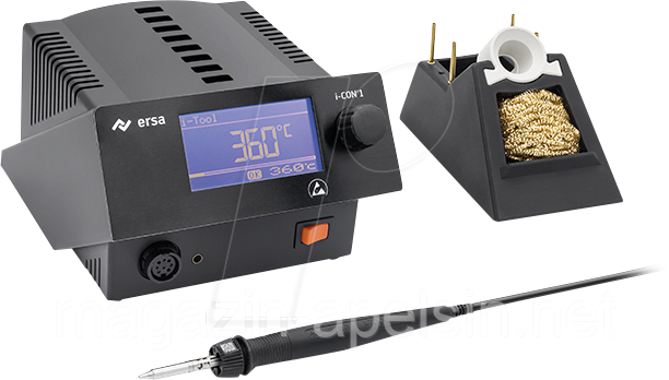 Купить Паяльная станция, ERSA i-CON 1 MK2, 80 Вт, один канал, ESD, цена ...