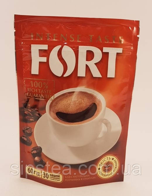 Fort растворимый кофе в гранулах Форт 60г (ID#1949163417), цена: 80 ...