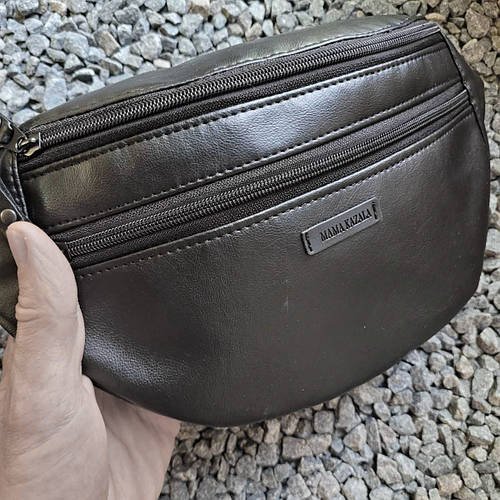 Купить УЦЕНКА! Кожаная мужская сумка бананка KEYPTOWN поясная на грудь ...