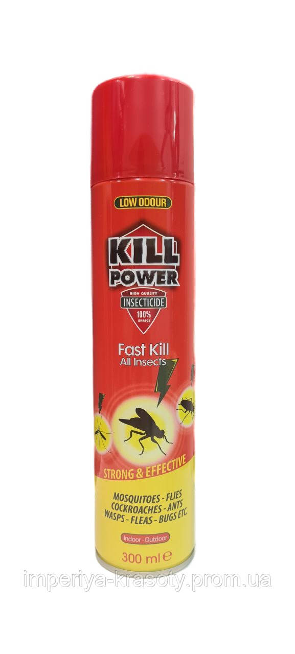 Інсектицид KILL POWER від усіх видів комах 300мл (ID#1892030253), ціна ...