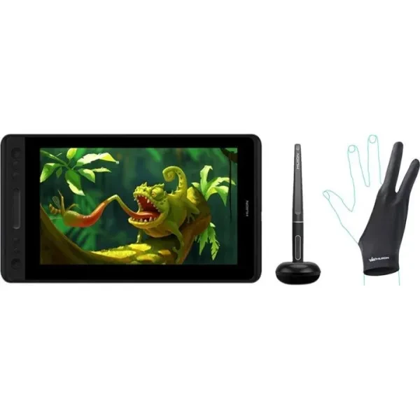 Графічний планшет Huion Kamvas Pro 12 Black + рукавичка (ID#1724434293 ...