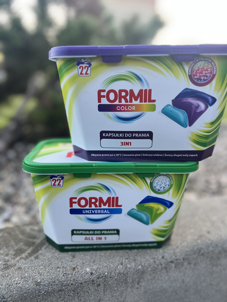 Купити Капсули для прання кольорових та універсальних речей Formil ...