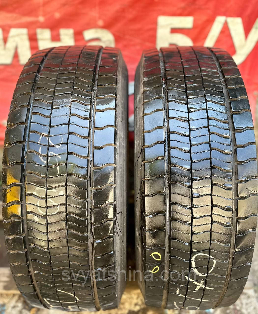 Шина вантажна б у 285-70R19.5 GOODYEAR REGIONAL RHD2 на тягову вісь (ID ...