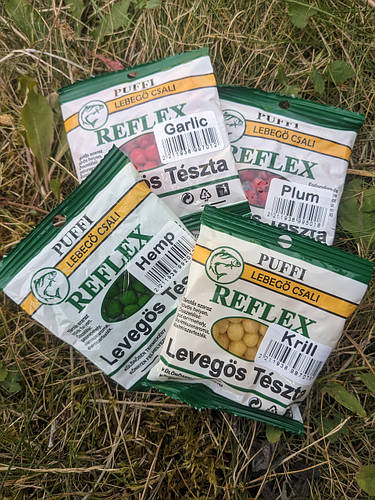 Воздушное тесто PUFFI REFLEX (Криль, Слива, Конопля, Чеснок) (ID ...