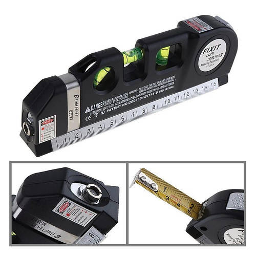 Купить Лазерный уровень Fixit Laser Level Pro нивелир 3 в 1: лазерный и ...