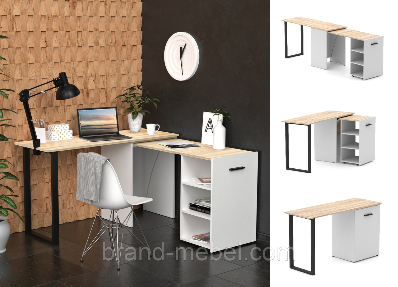 Стіл трансформер Hobana - купити за найкращими цінами в Україні "Brand-mebel"