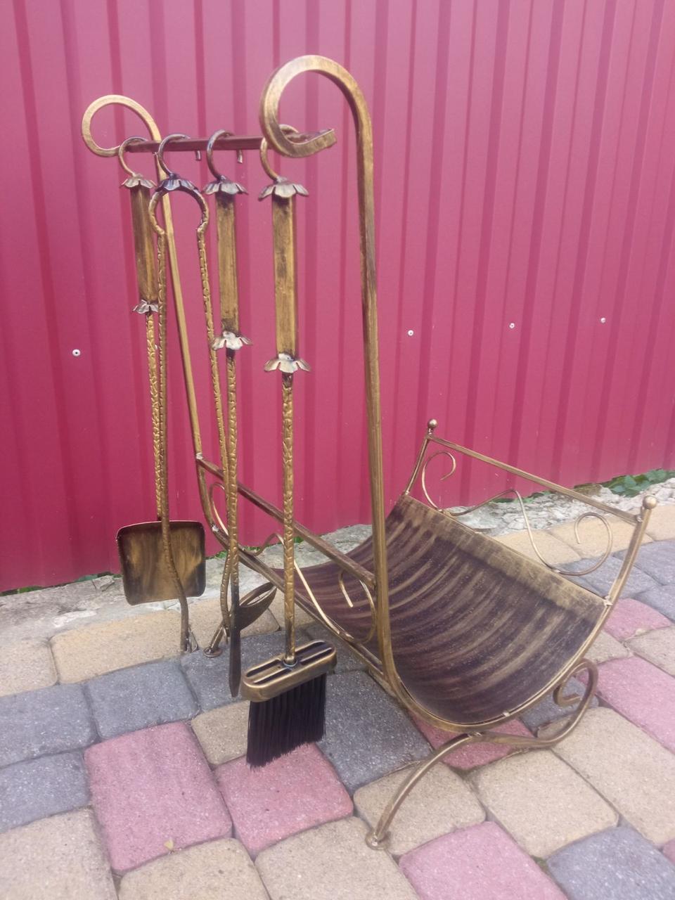 Набор для камина кованый №3: продажа, цена в Калуше. Аксессуары для ...