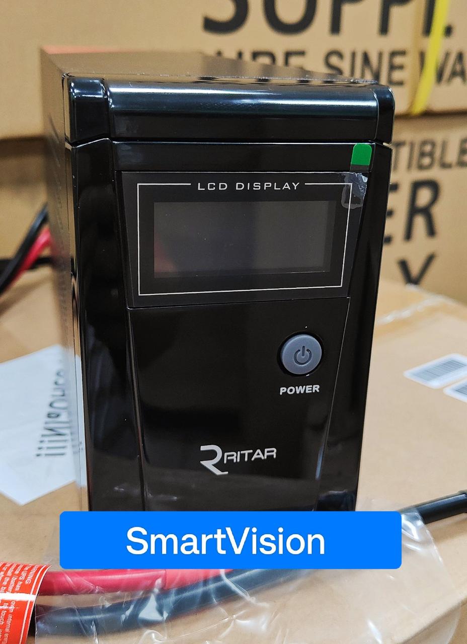 Купить ИБП RITAR RTSW-600 LCD (360Вт) | Резервное питание с правильной синусоидой 12 V | ИБП для ...