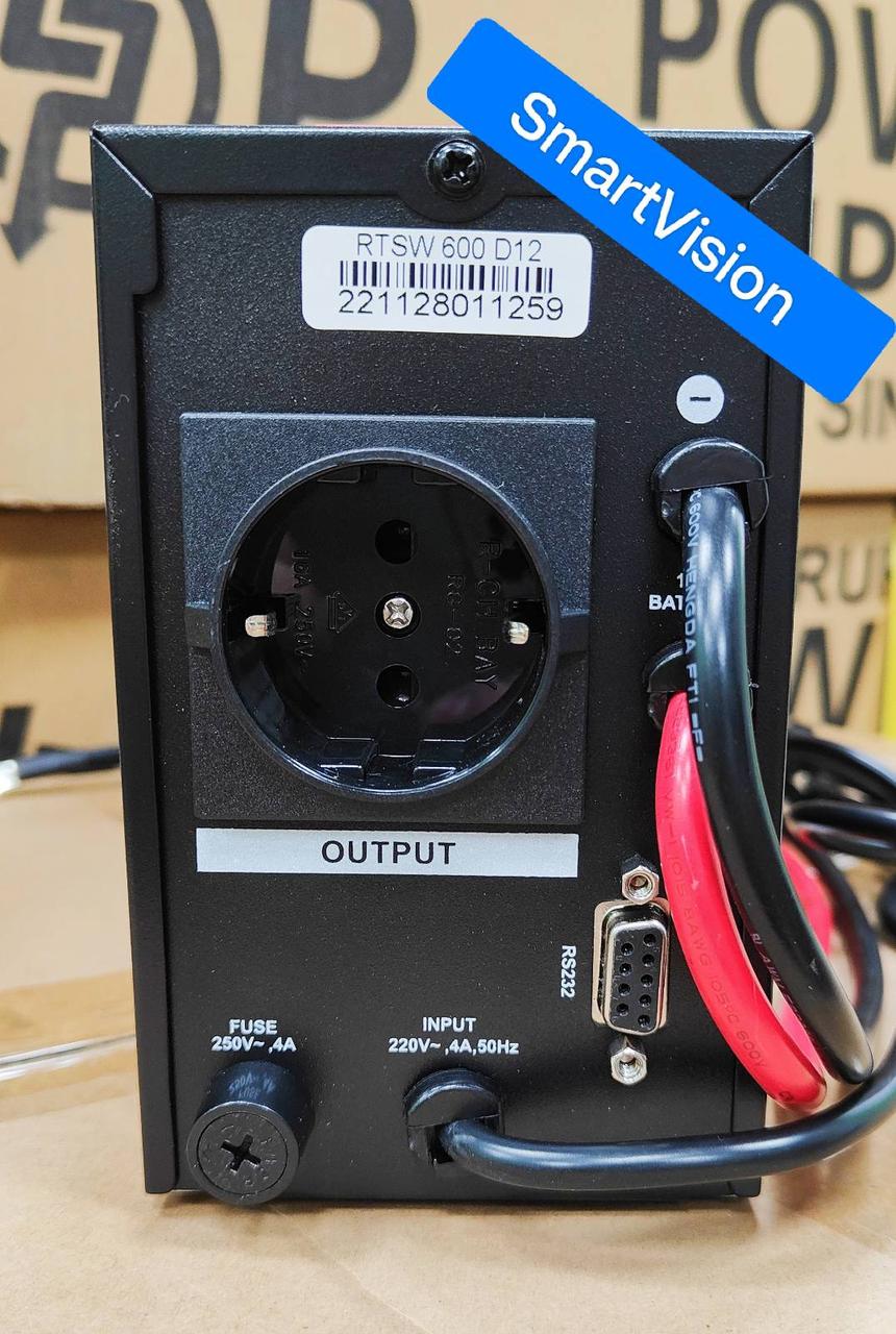 Купить ИБП RITAR RTSW-600 LCD (360Вт) | Резервное питание с правильной синусоидой 12 V | ИБП для ...