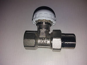 Кран радіаторний EMMETI-FIV термо прямої 15 1/2" купить по низкой цене ...