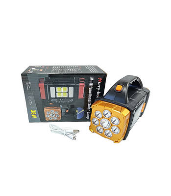 Повербанк-фонарик с солнечной панелью 38 W Hurry Bolt HB-1678 C15-16 ...