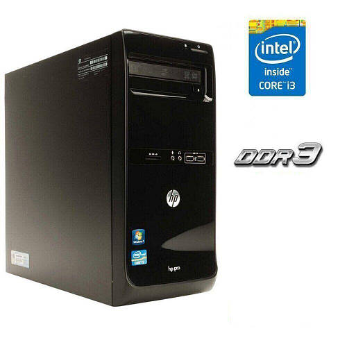 Комп'ютер HP Pro 3500 MT/ Core i3-3220/ 4 GB RAM/ 128 GB SSD/ HD 2500 ...