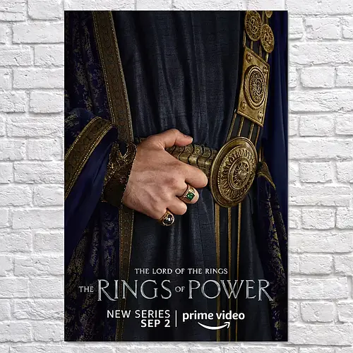 Плакат "Властелин колец: Кольца власти, Rings of Power", 60×41см (ID ...