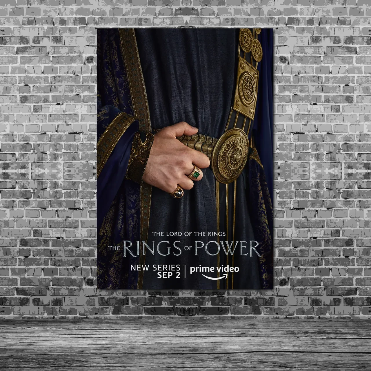 Плакат "Властелин колец: Кольца власти, Rings of Power", 60×41см (ID ...