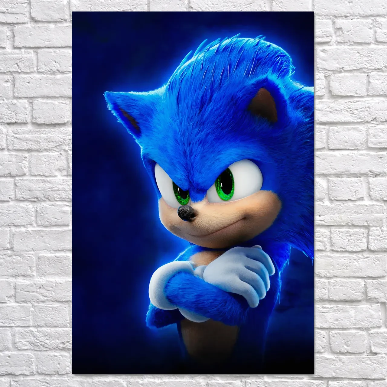 Плакат "Їжак Сонік, Sonic the Hedgehog", 60×40см (ID#1682404884), цена ...