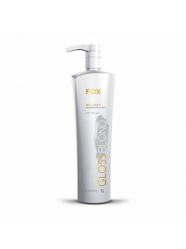 Кератин Fox Gloss Blond с фиолетовым пигментом для осветлённых волос ...