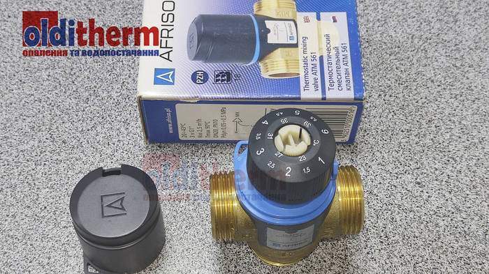 Термостатический клапан AFRISO ATM 561, G1", 20-43°С (ID#1950665473), цена: 3337 ₴, купить на ...