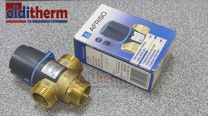 Термостатический клапан AFRISO ATM 561, G1", 20-43°С (ID#1950665473), цена: 3337 ₴, купить на ...