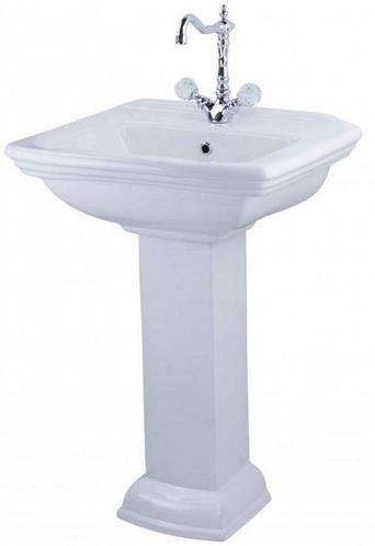 Раковина DEVIT Retro 1010127 (ID#1755497452), цена: 14763646 ₴, купить на Prom.ua