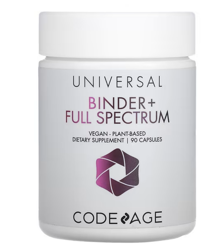 Codeage, Binder + Full Spectrum, Байндер полный спектр, веганский, растительный, 90 капсул (ID ...
