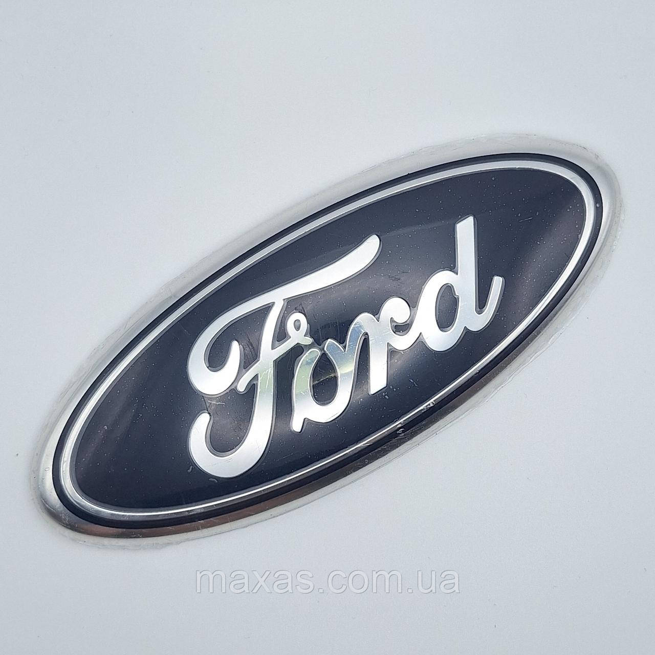 Емблема логотип Ford 178х70 мм, (хром + синій) (ID#1947806983), цена ...