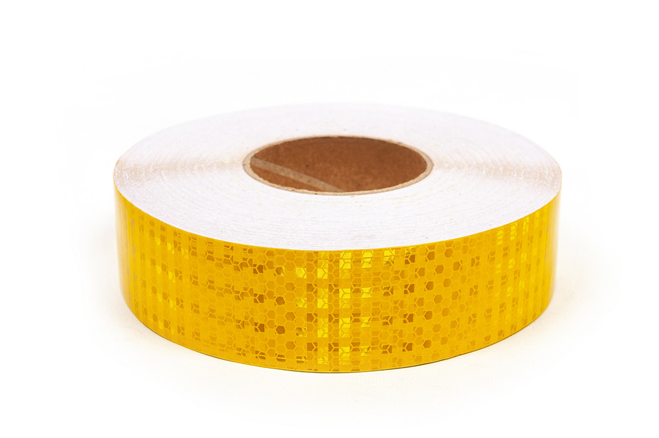 Светоотражающая самоклеящаяся лента желтая 50 мм х 5 м (ID#1950887809 ...