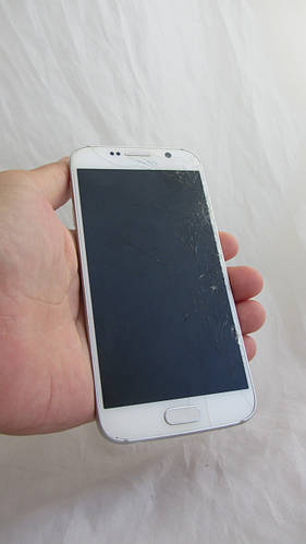 Samsung G920w8 Galaxy S6 White Не робочий (ID#1950956853), цена: 229 ...
