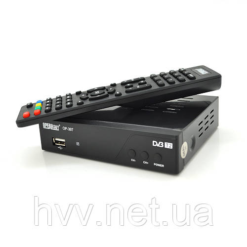 Купити Ресивер (тюнер) IPTV DVB-T2 OPERASKY OP-307, ціна 730 ₴ - Prom ...