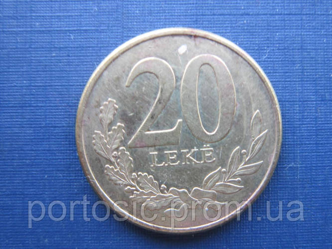 Купить Монета 20 лек Албания 2016 корабль парусник фауна дельфин, цена ...