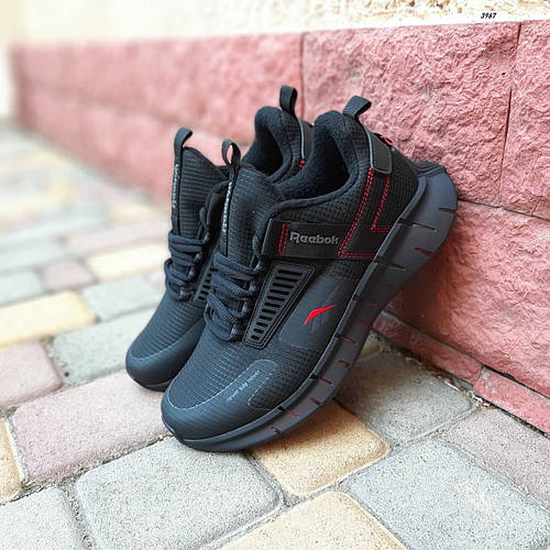 Купить Кроссовки термо мужские черные с красным Reebok ZIG Kinetica ...