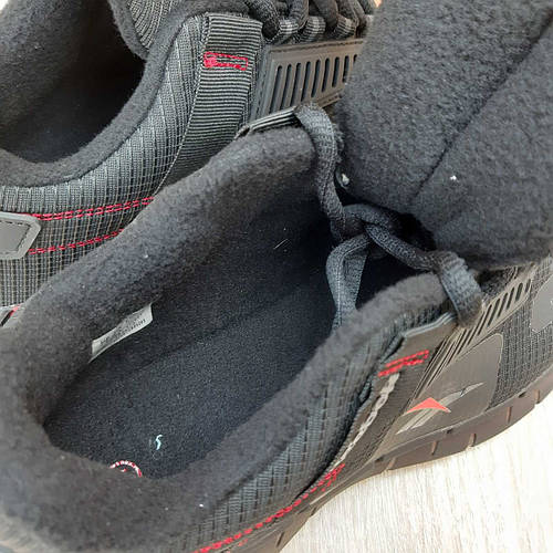 Купить Кроссовки термо мужские черные с красным Reebok ZIG Kinetica ...