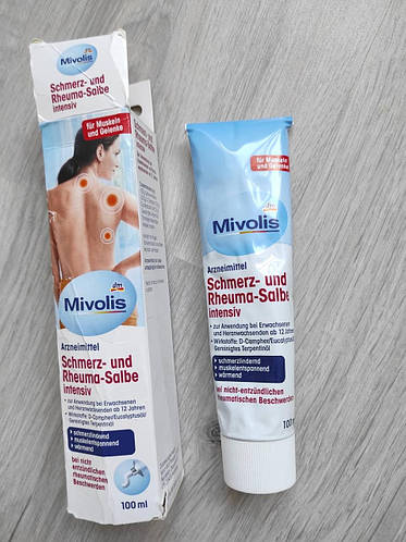 Купити Мазь Mivolis Міволіс при ревматоїдному артриті, інтенсивна, 100 ...