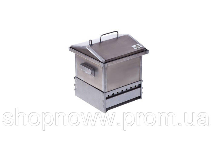 Купить Мобильная компактная коптильня с подставкой Smoke House S ...