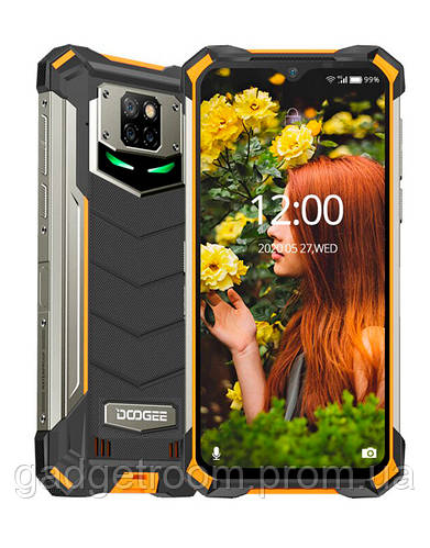 Купить Защищенные смартфоны Doogee S88 Plus 8 128GB Orange NFS Helio ...