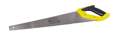 Ножівка столярна MASTERTOOL 450 мм 7TPI MAX CUT гартований зуб 3-D заточення поліроване 14-2045 ...