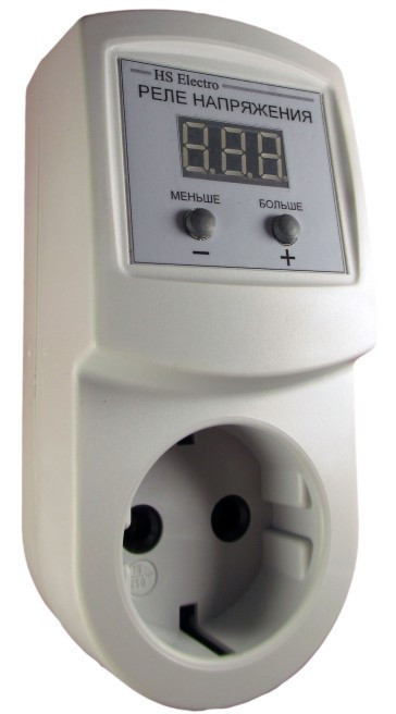 Купить Реле напряжения УКН-16A 2,5 кВт (в розетку), цена 567 ₴ — Prom ...