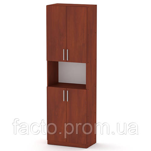 Шкаф книжный Компанит КШ 6 60х37х195 см Яблоня Ft код 2655977 Id 1953814506 цена 3710