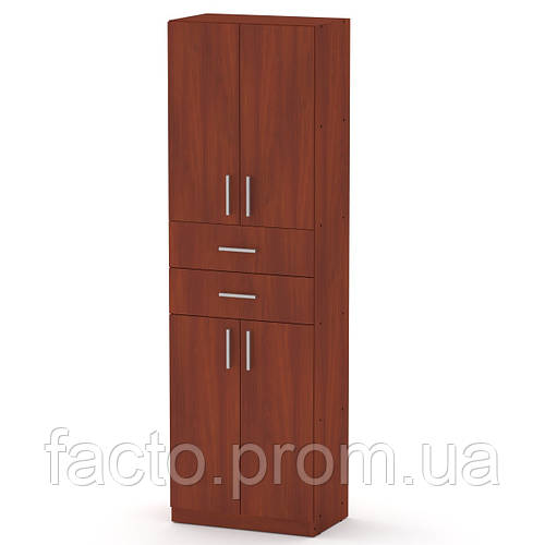 Купити Шафа книжкова Компанет КШ 11 60х37х195 см Яблуня Ft код 2656012 ціна 4149 99 ₴ Prom