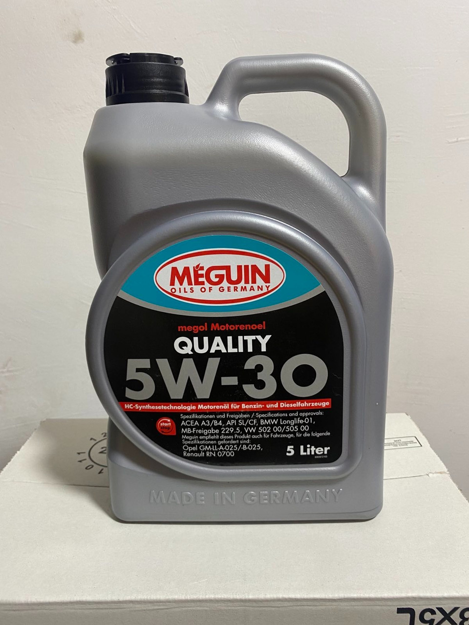 Моторне мастило Meguin Quality 5W-30 5 л.: продаж, ціна у Волинської ...